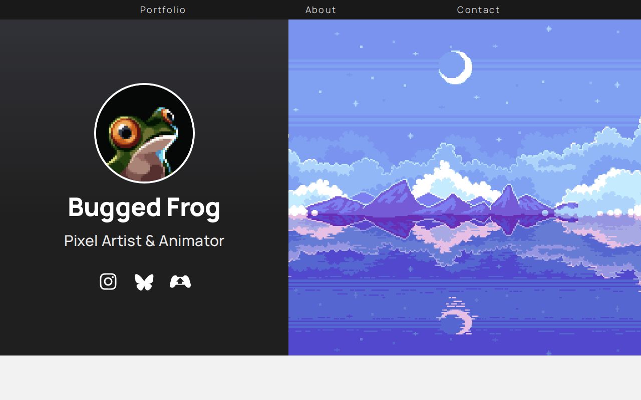 Bugged Frog | Website